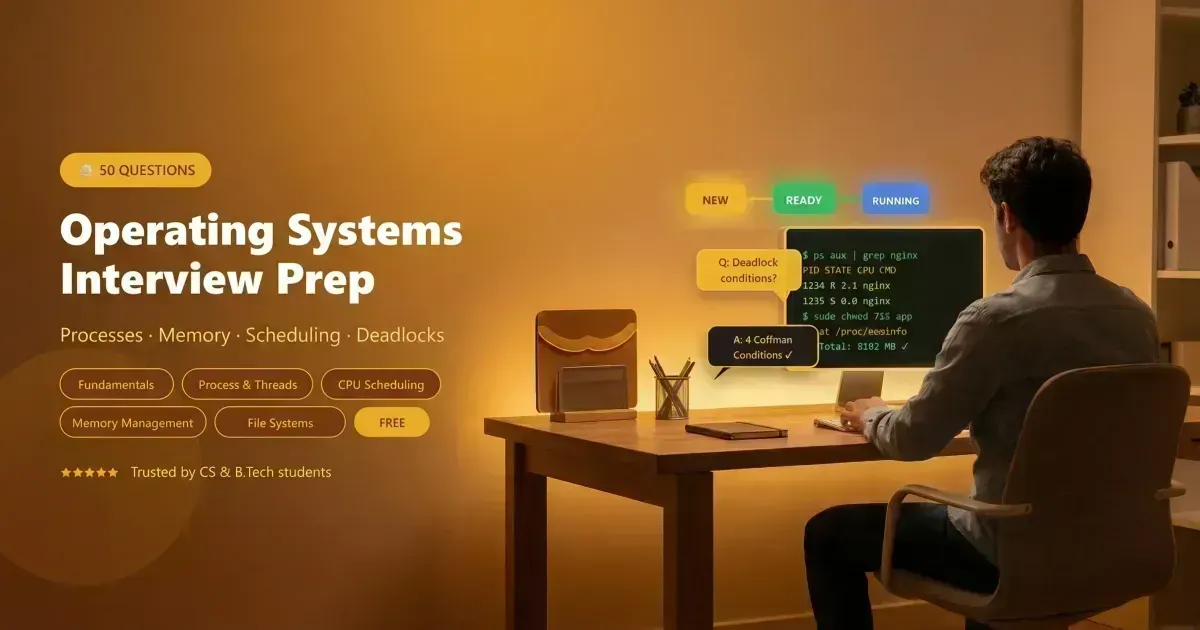 Top 50 Operating Systems Interview Questions with Answers (2026 ...